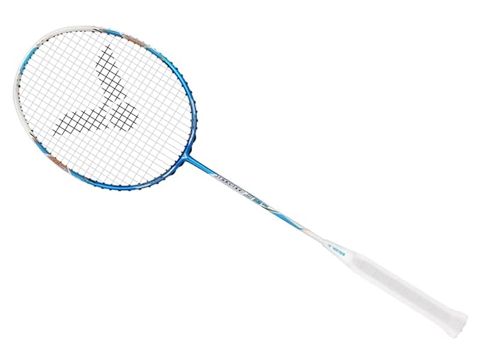 Victor JetSpeed 12 TD Badminton Racket (Blue) (Free String) – SPORTSSHOP SG